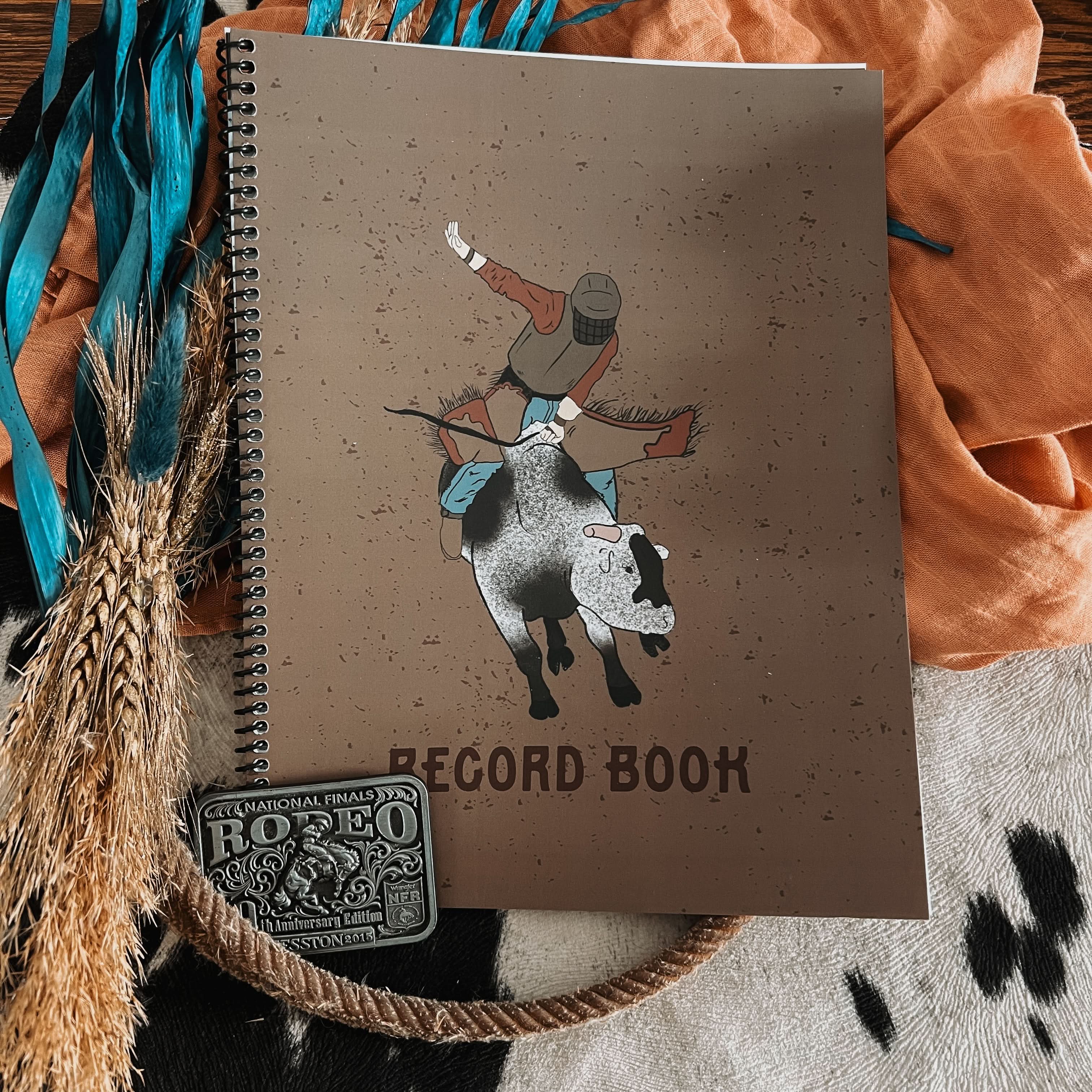 Bull Rider Rodeo Record Book – Burch HIll Tack