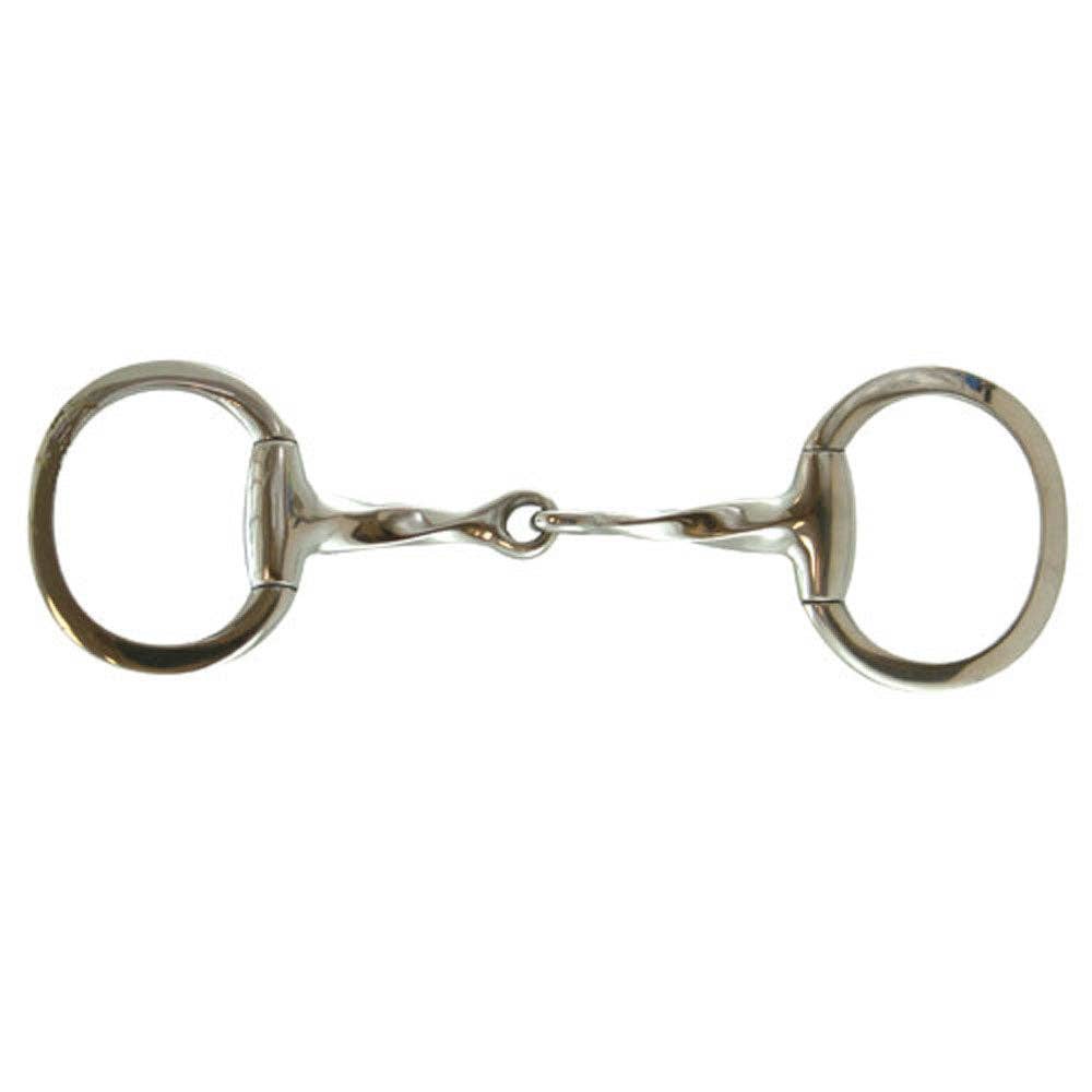 Coronet Slow Twist Stainless Steel Eggbutt Snaffle Bit – Burch HIll Tack