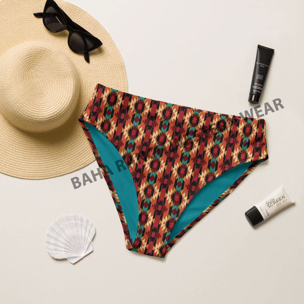 Yeehaw Rust Aztec Bikini Bottom – Burch HIll Tack