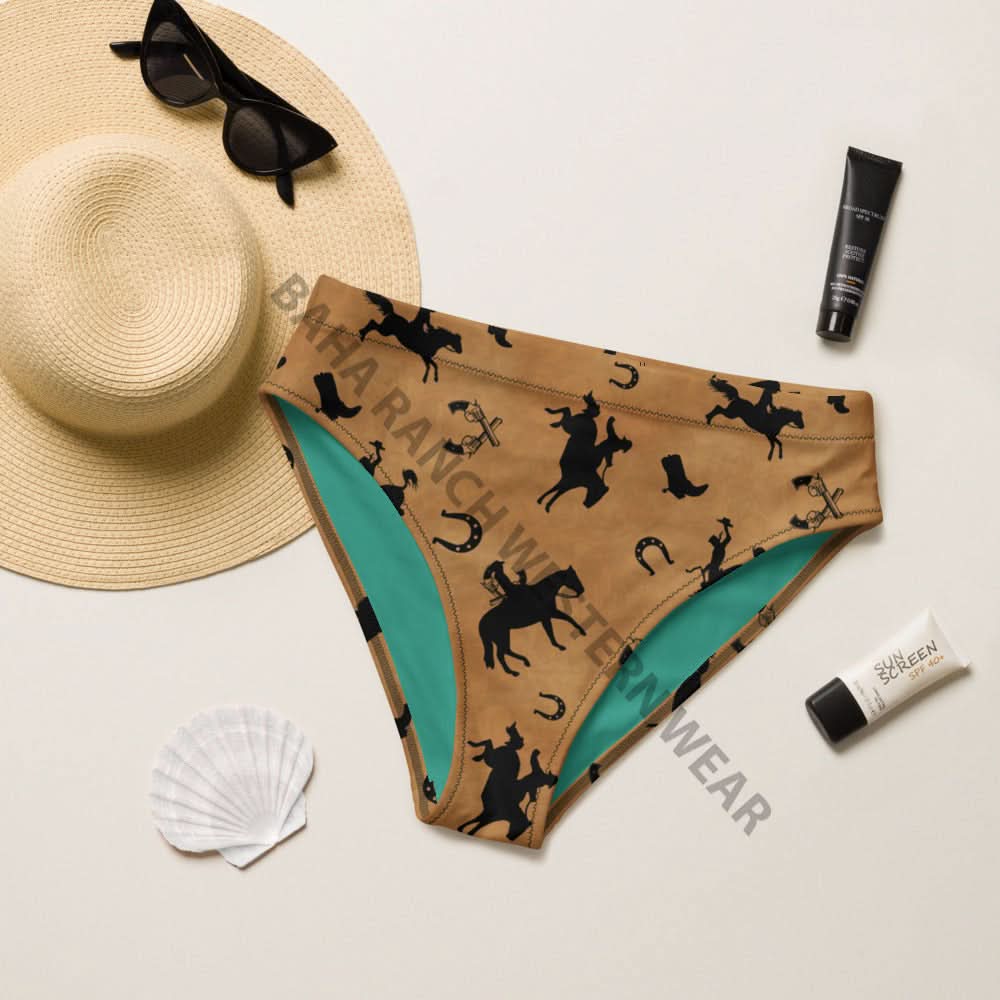 Yeehaw Vintage Western Bikini Bottom – Burch HIll Tack