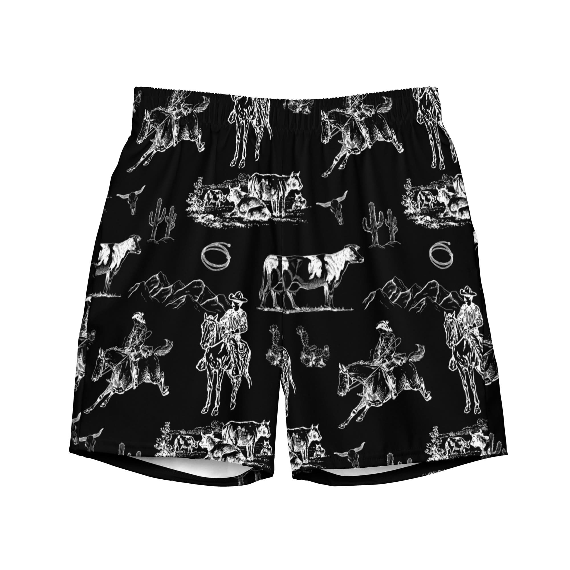 Yeehaw Ranch Life Men's Swim Trunks – Burch HIll Tack