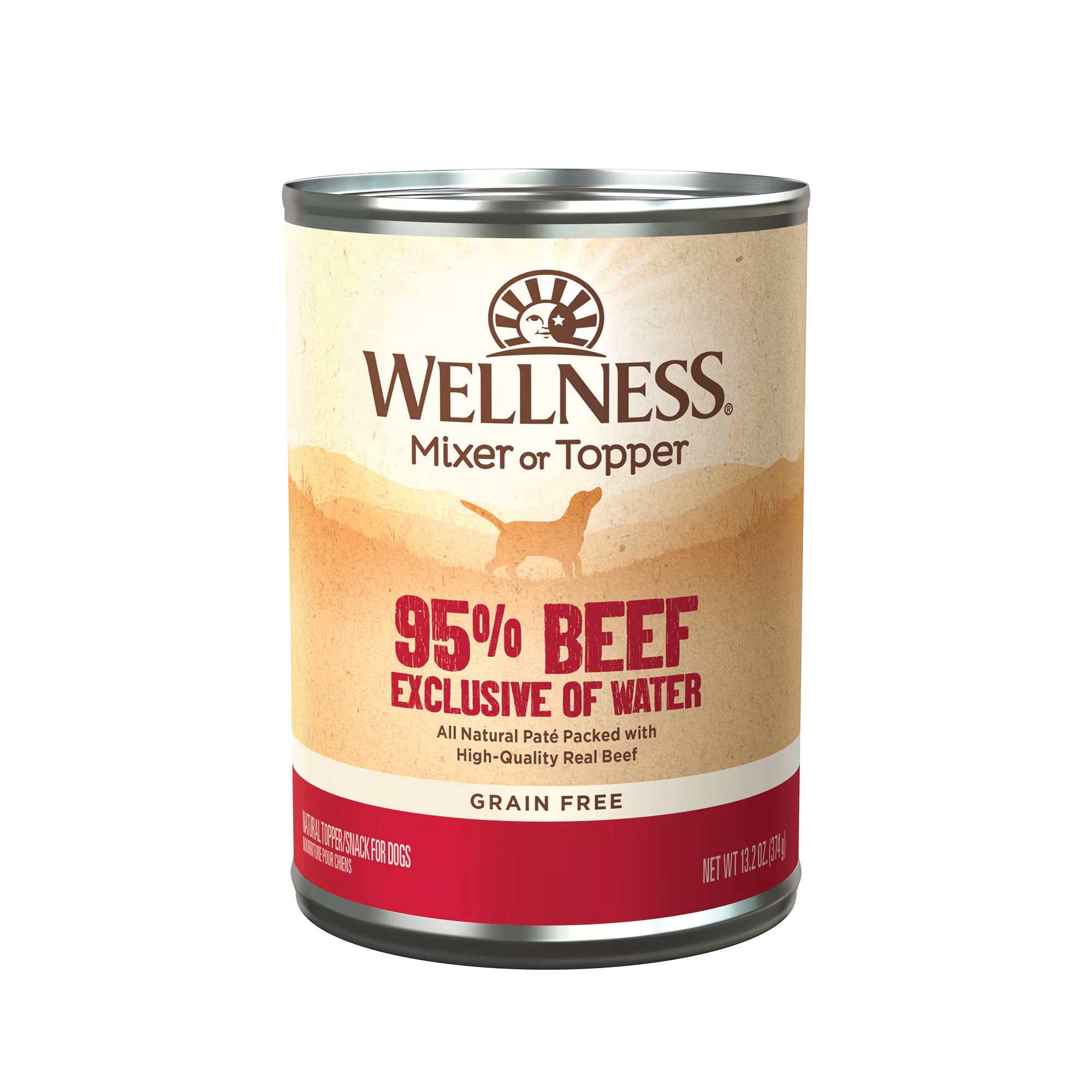 Wellness Adult 95% Beef Wet Dog Food (13.2oz) – Burch HIll Tack
