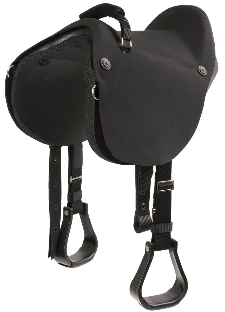 Mustang Western Soft Ride Bareback Saddle – Burch HIll Tack